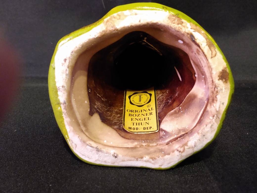 4" Original Bozner Engel Angel of Bozen Italian Pottery Angel White and ...