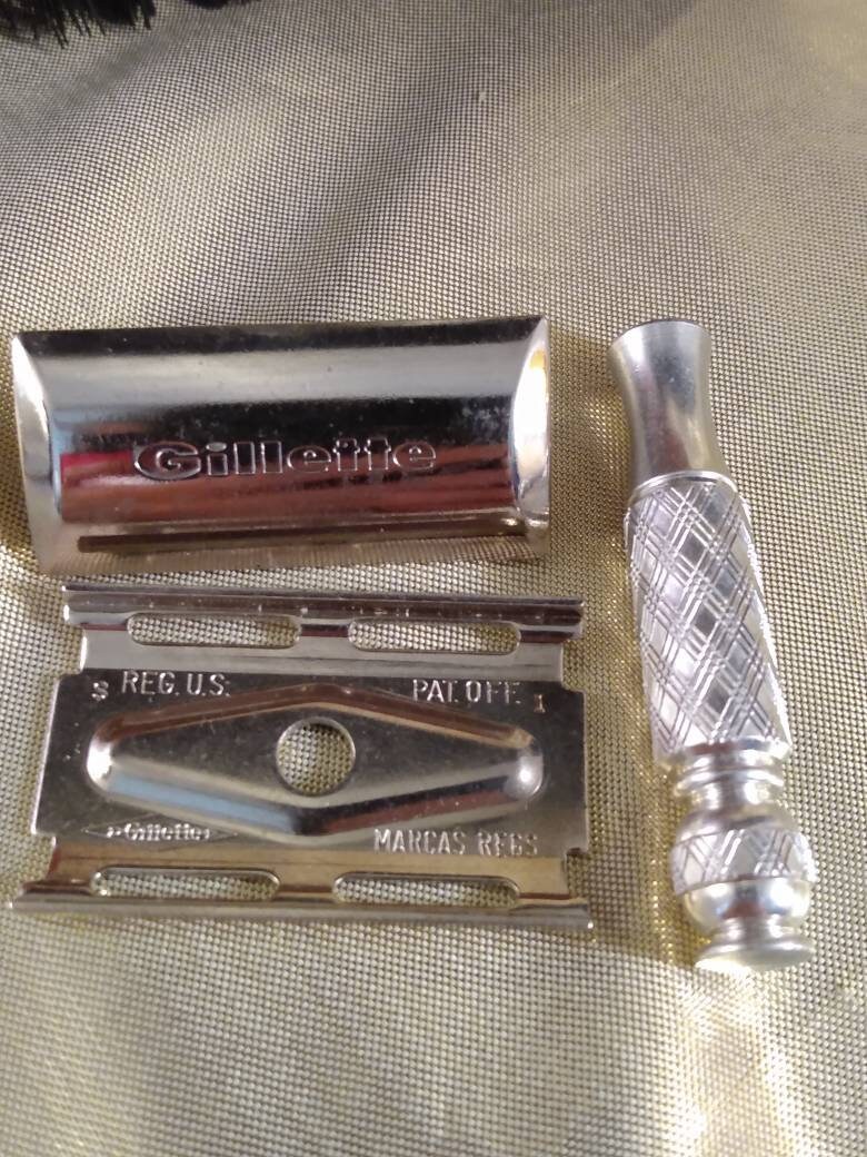 A Vintage Brut Moustache Care Kit and A Shoe Brush Travel Kit - Etsy