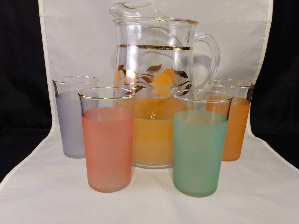 Blendo 5 Pc Pitcher and Tumblers - Etsy