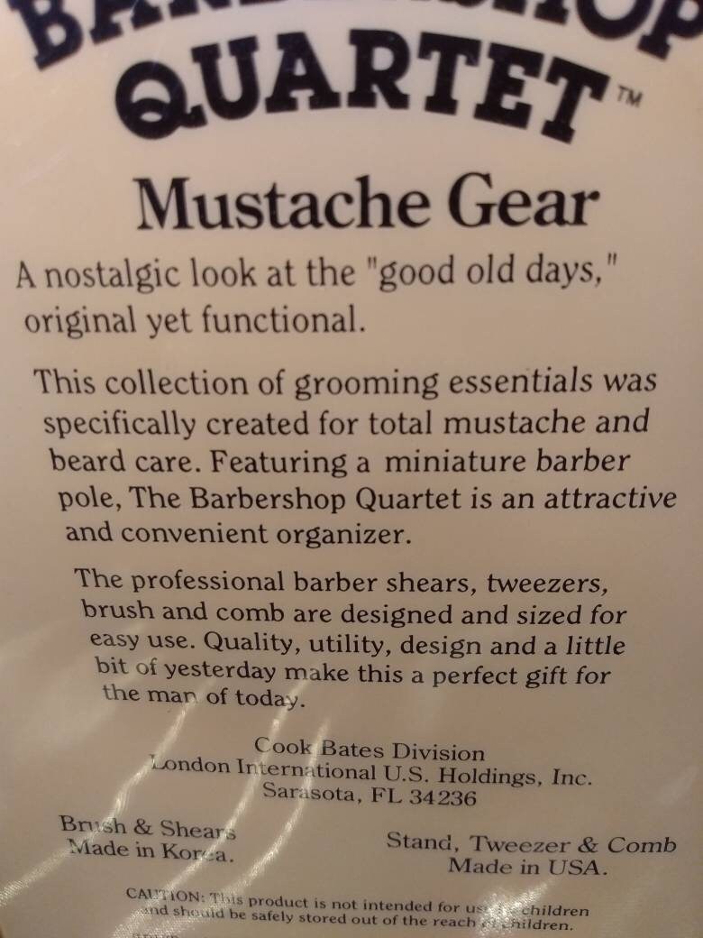 A Vintage Brut Moustache Care Kit and A Shoe Brush Travel Kit - Etsy
