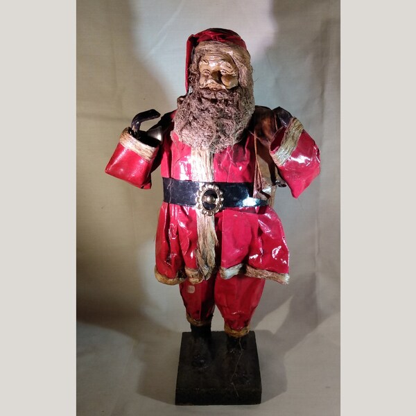 Paper Mache Santa - Etsy
