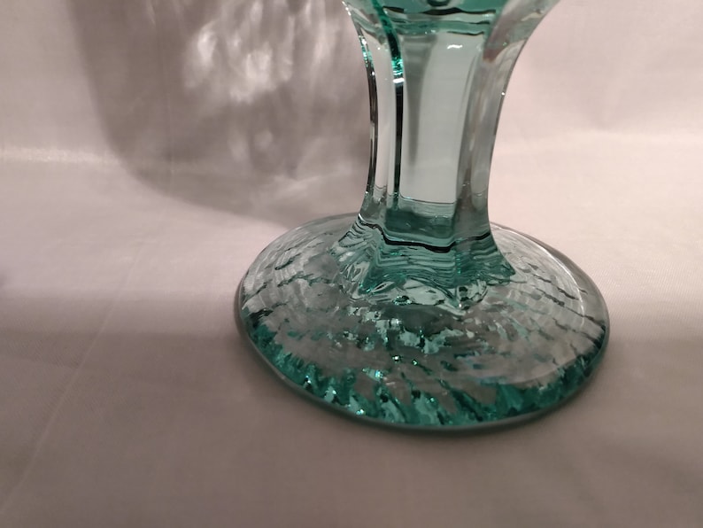 Chivalry Green Water Goblets Set of Four - Etsy