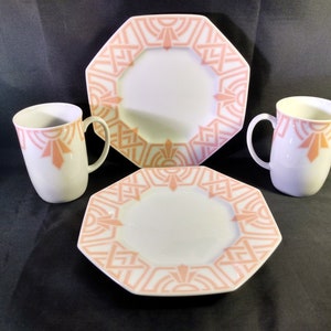 Fitz and Floyd the Ritz 4 Pc Luncheon - Etsy