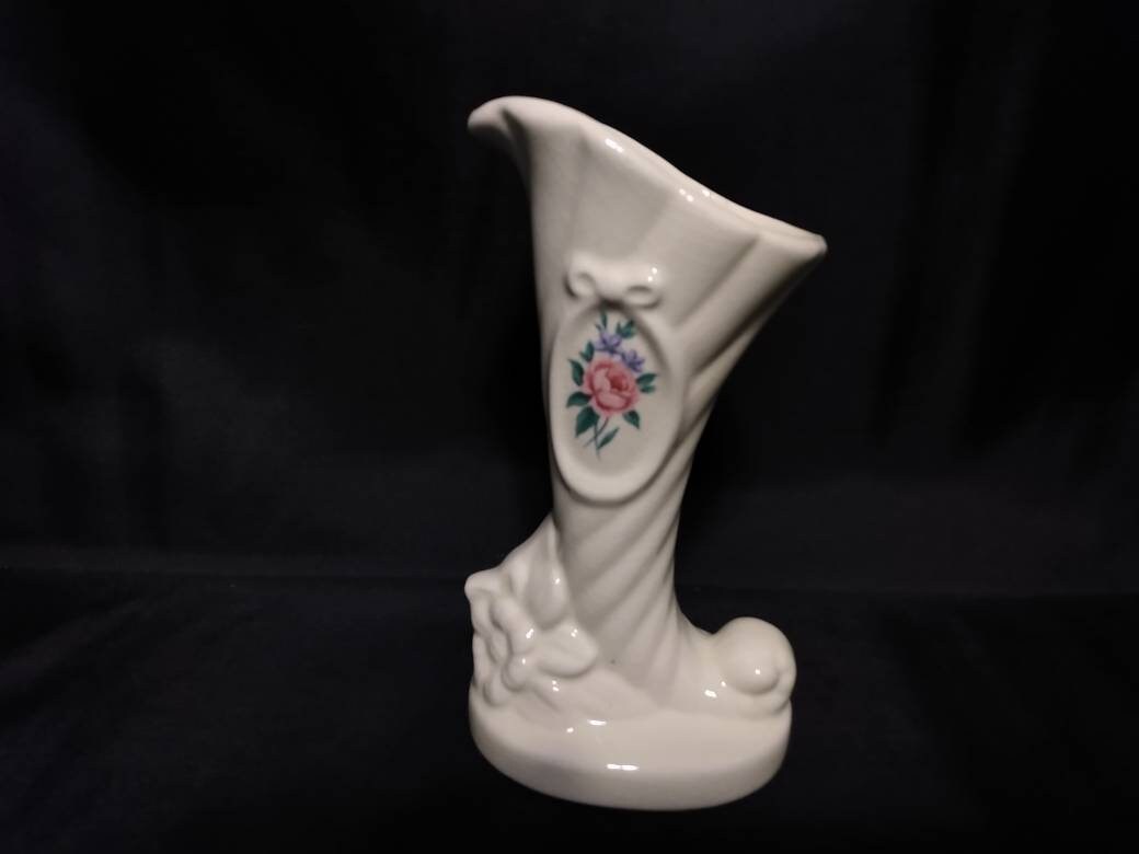 6 Rose Cornucopia Bud Vase - Etsy