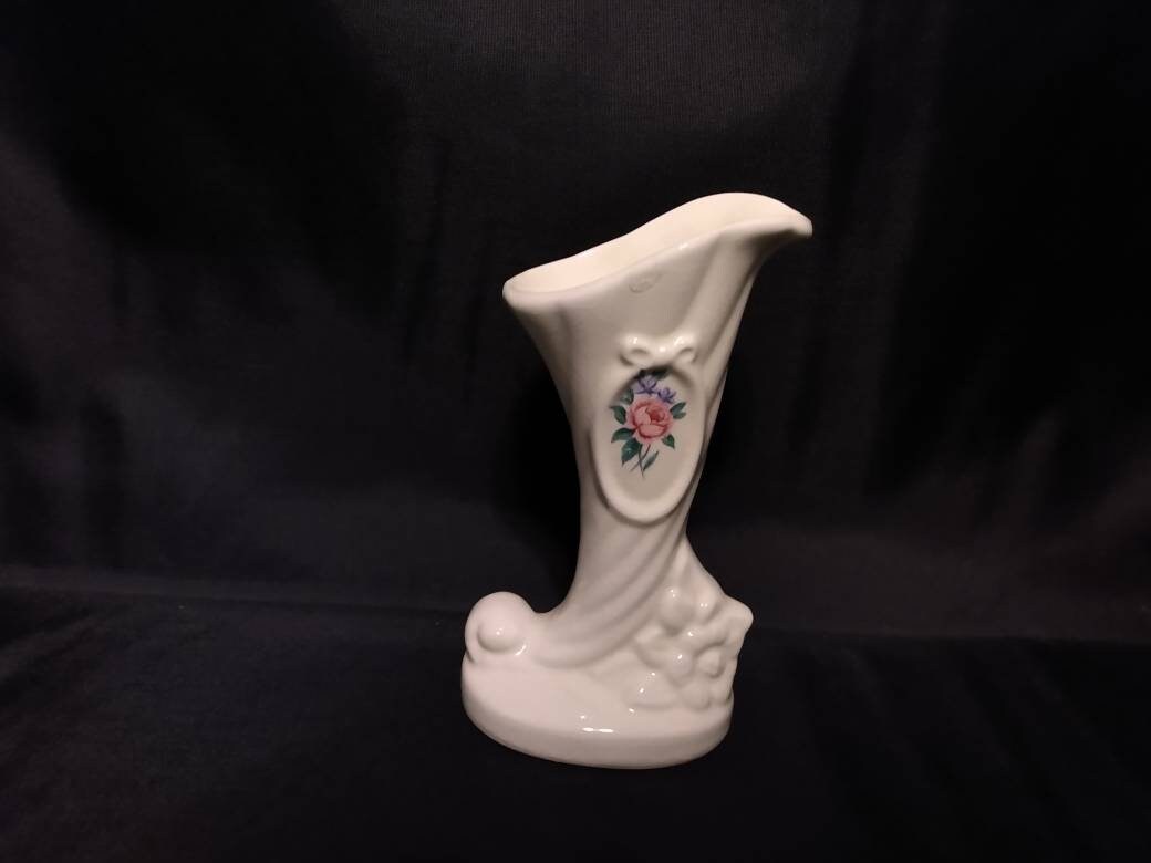 6 Rose Cornucopia Bud Vase - Etsy