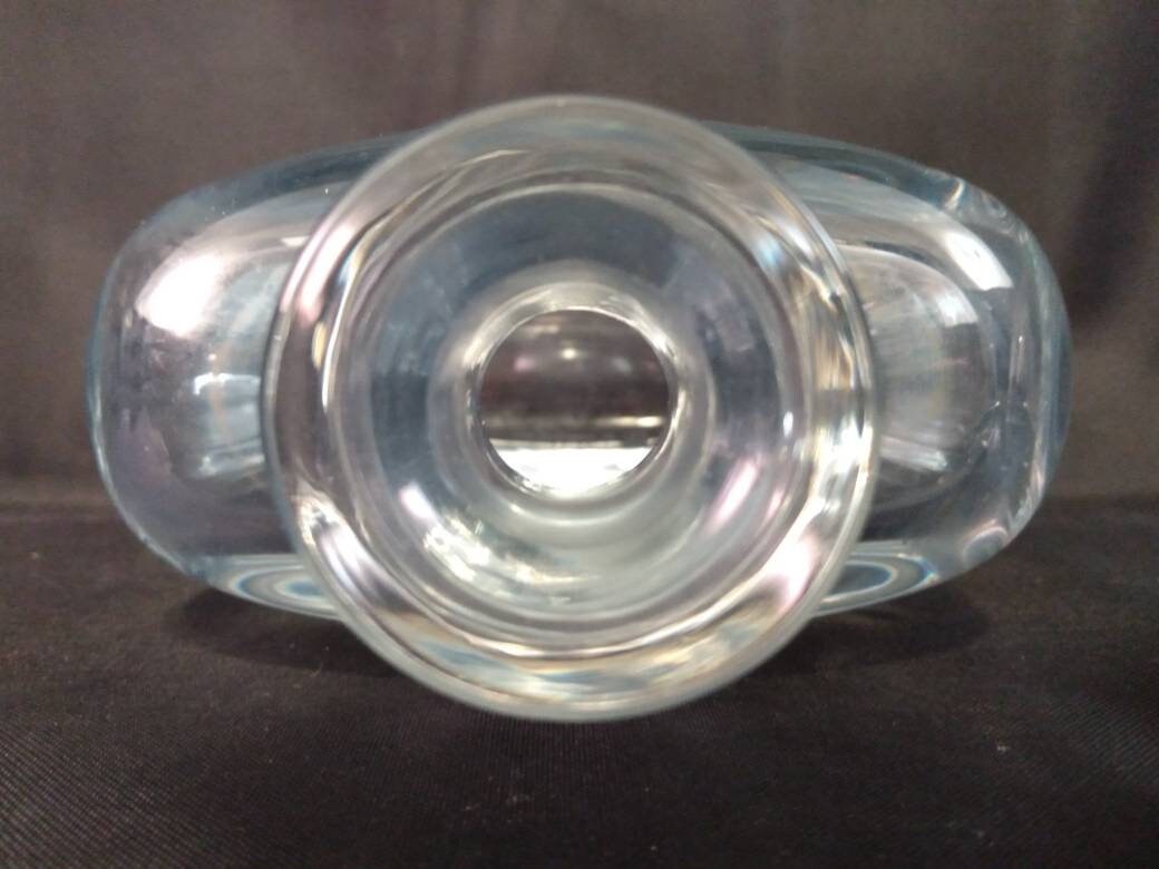 Signed Strombergshyttan Crystal Flask Decanter Bottle - Etsy