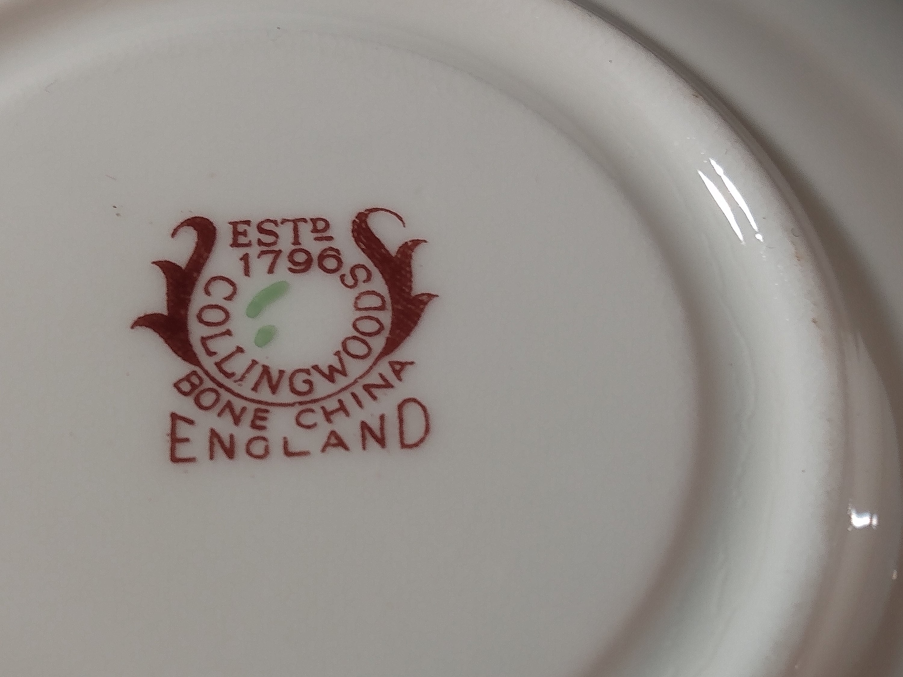 Collingwood Bone China Rose Tea Cup and Saucer - Etsy
