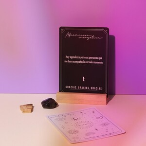 Spanish Affirmation Cards – Positive Quotes Deck, Mindfulness Cards in ...