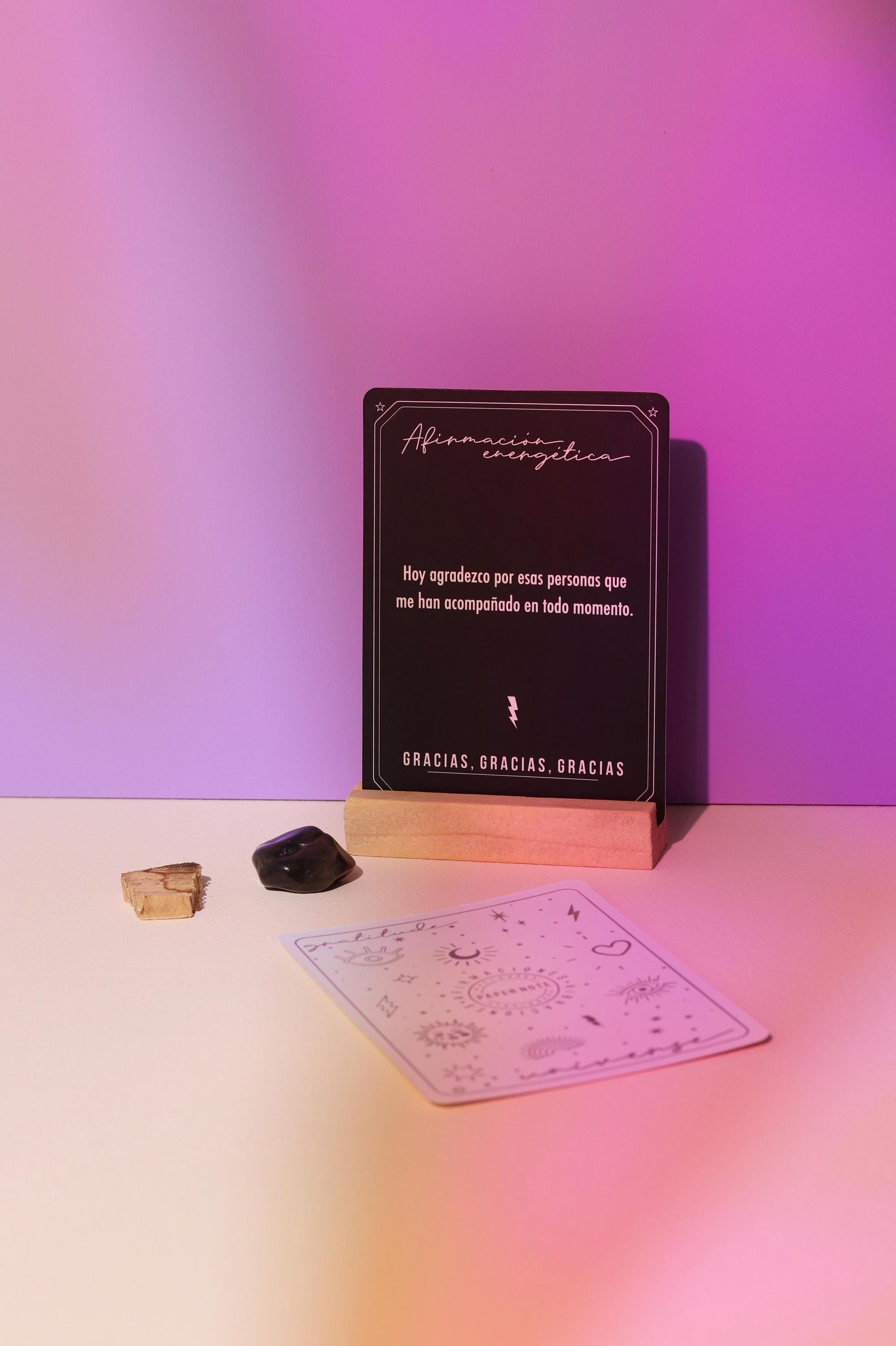 Spanish Affirmation Cards – Positive Quotes Deck, Mindfulness Cards in ...