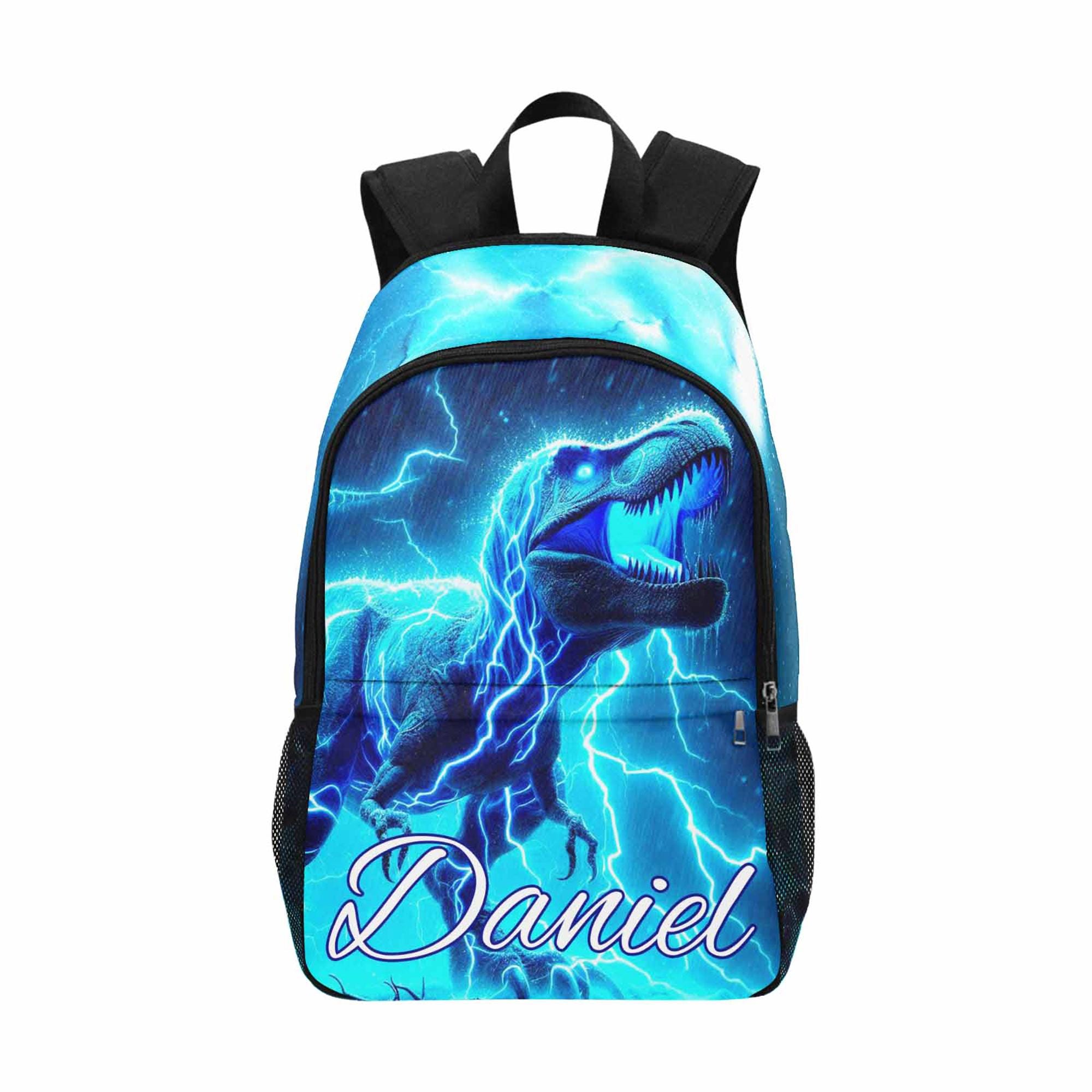 Personalized T-rex Dinosaur Backpack: Custom Boy's Schoolbag - Etsy