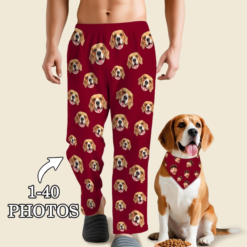 Picture of Red Bandana - Etsy