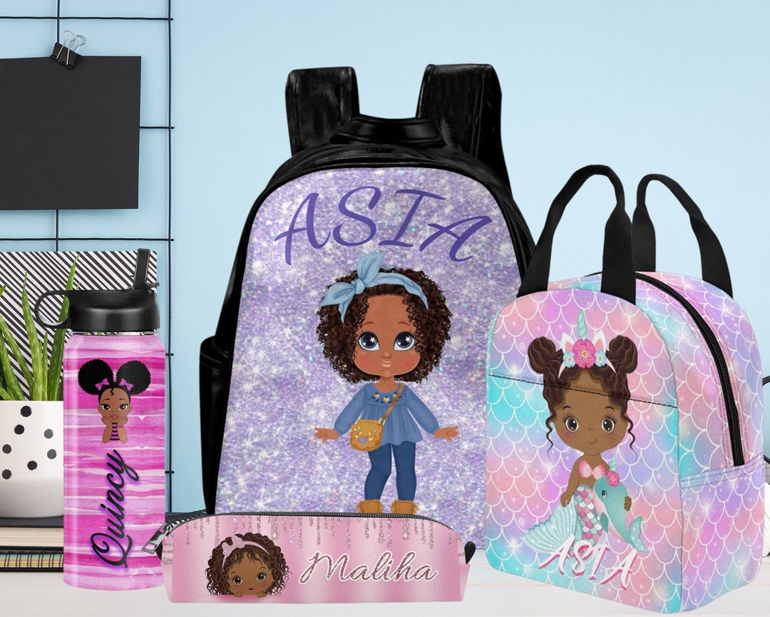 Personalized Toddler Bag With Name, Custom School Bag for Girls, Custom ...