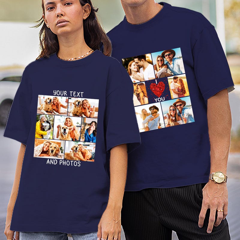 Photo Collage T Shirt - Etsy