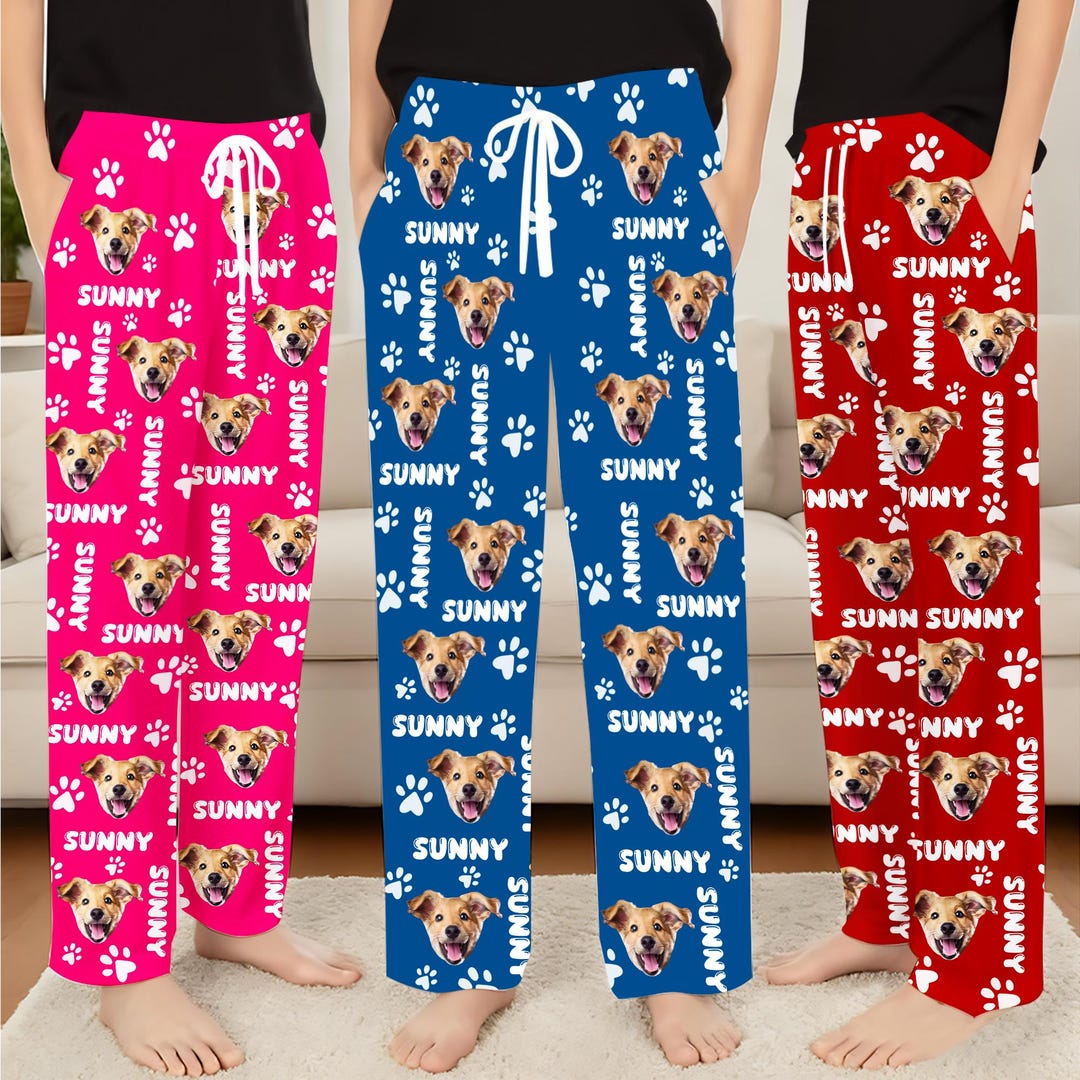Custom Pet Pajama Pants