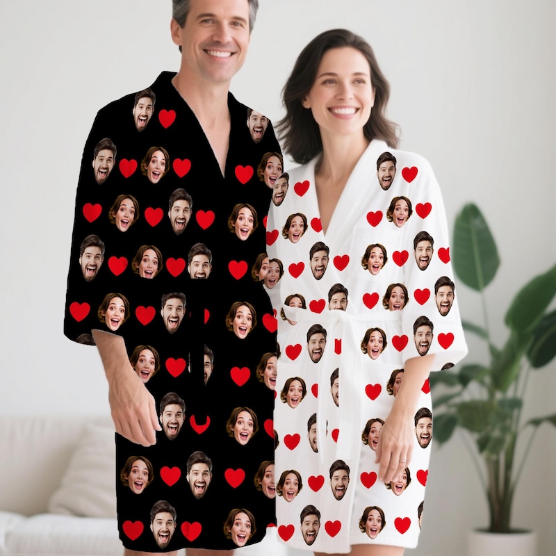 Monogrammed Heart Pajamas - Etsy