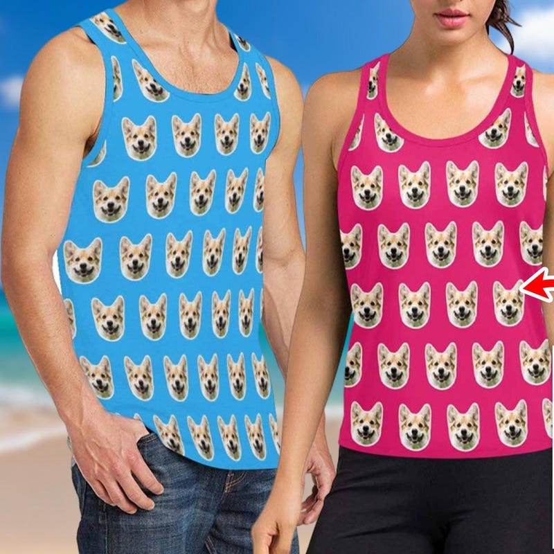 Dog Tank Top - Etsy