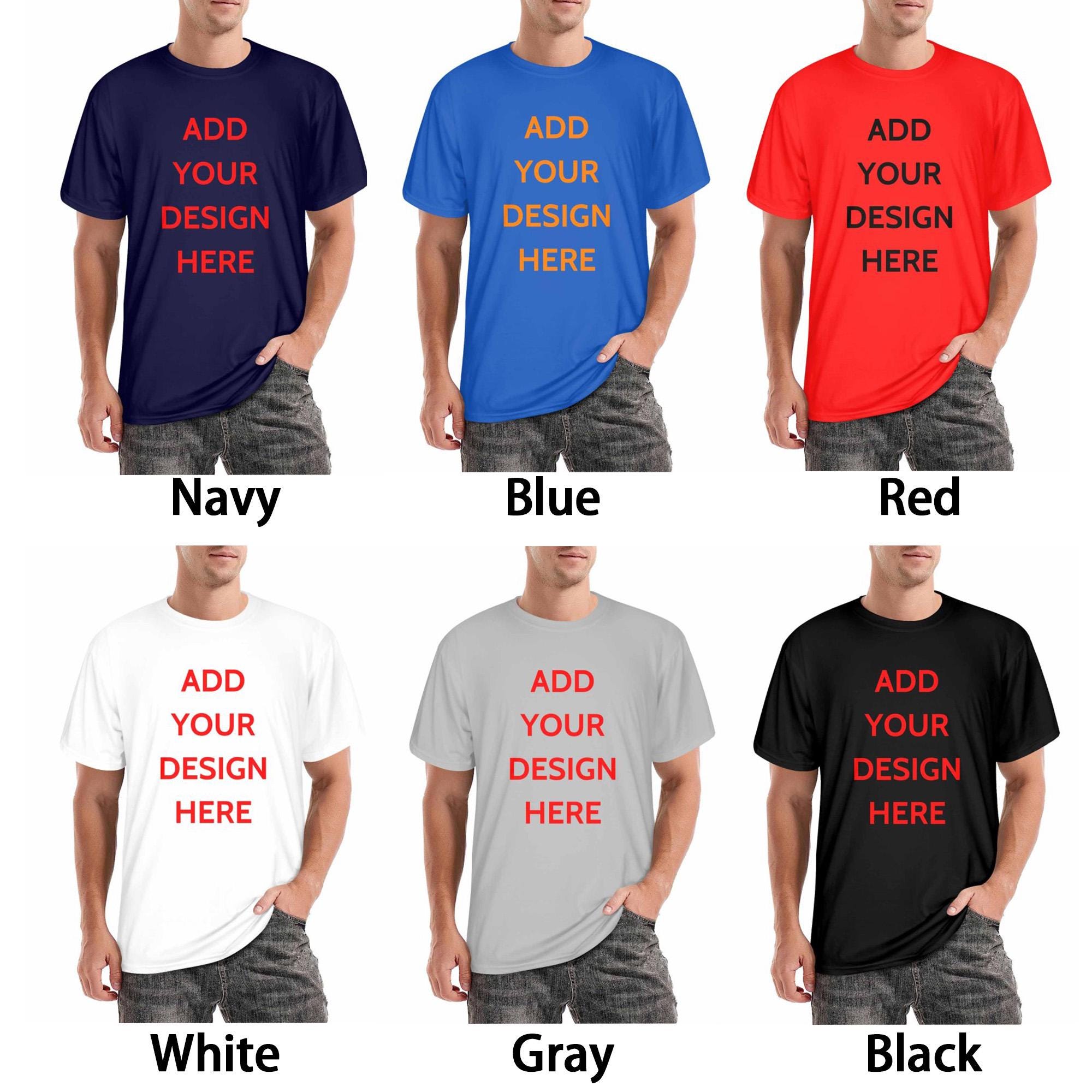 Custom Photo Collage T-shirt: Personalized Design, All Over Print - Etsy
