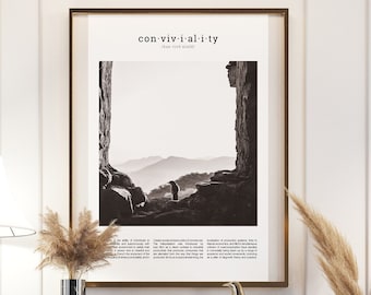 Hiraeth ART POEM SERIES Digital Download Wordy Print Black | Etsy