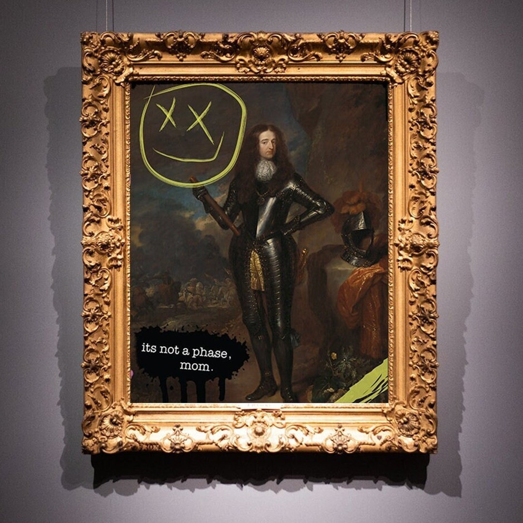 Eclectic Vintage Graffiti Artwork "gen Z Renaissance" Series 05 - Etsy