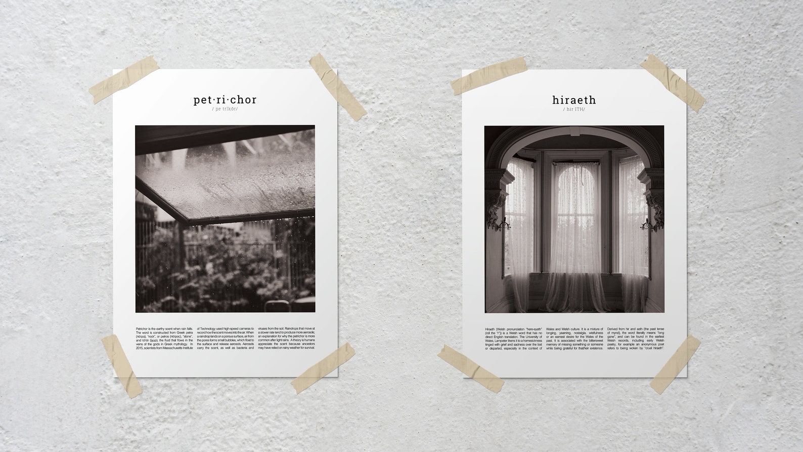 Hiraeth ART POEM SERIES Digital Download Wordy Print Black | Etsy