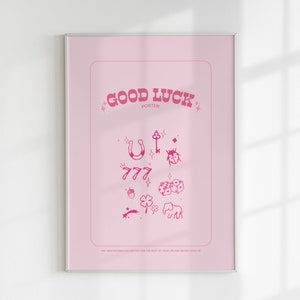 Good Luck Charms Poster Wall Art Print *GOODLUCK ENERGY SERIES ...