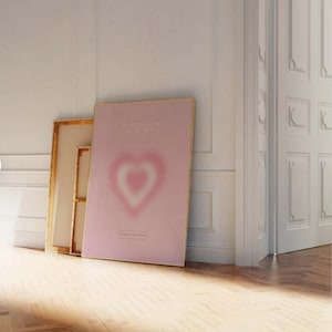 Set of 3 Pink Poster Set | Affirmation Poster | Gradient Poster Set ...