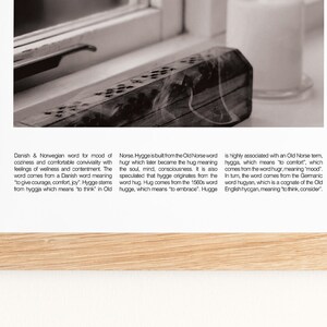 Hygge *ART POEM SERIES* Digital Download Wordy Print Black and White ...