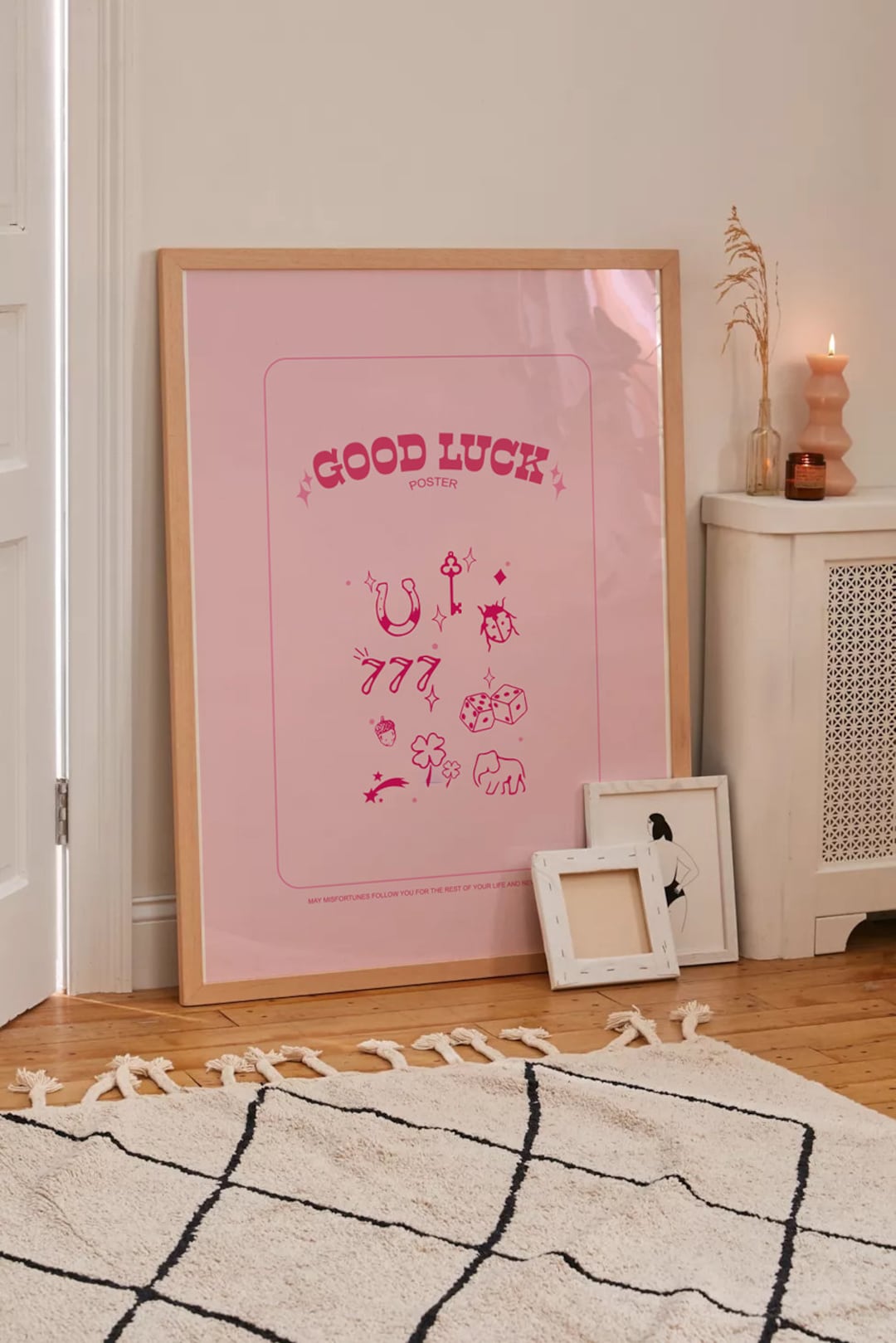 Good Luck Charms Poster Wall Art Print *GOODLUCK ENERGY SERIES ...