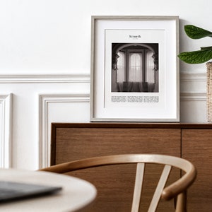 Hiraeth *ART POEM SERIES* Digital Download Wordy Print Black and White ...