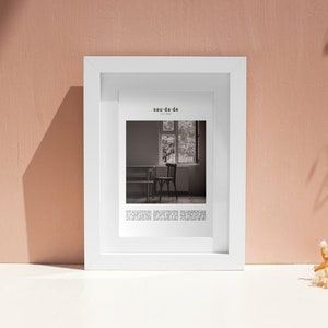 Saudade *ART POEM SERIES* Digital Download Wordy Print Black and White ...