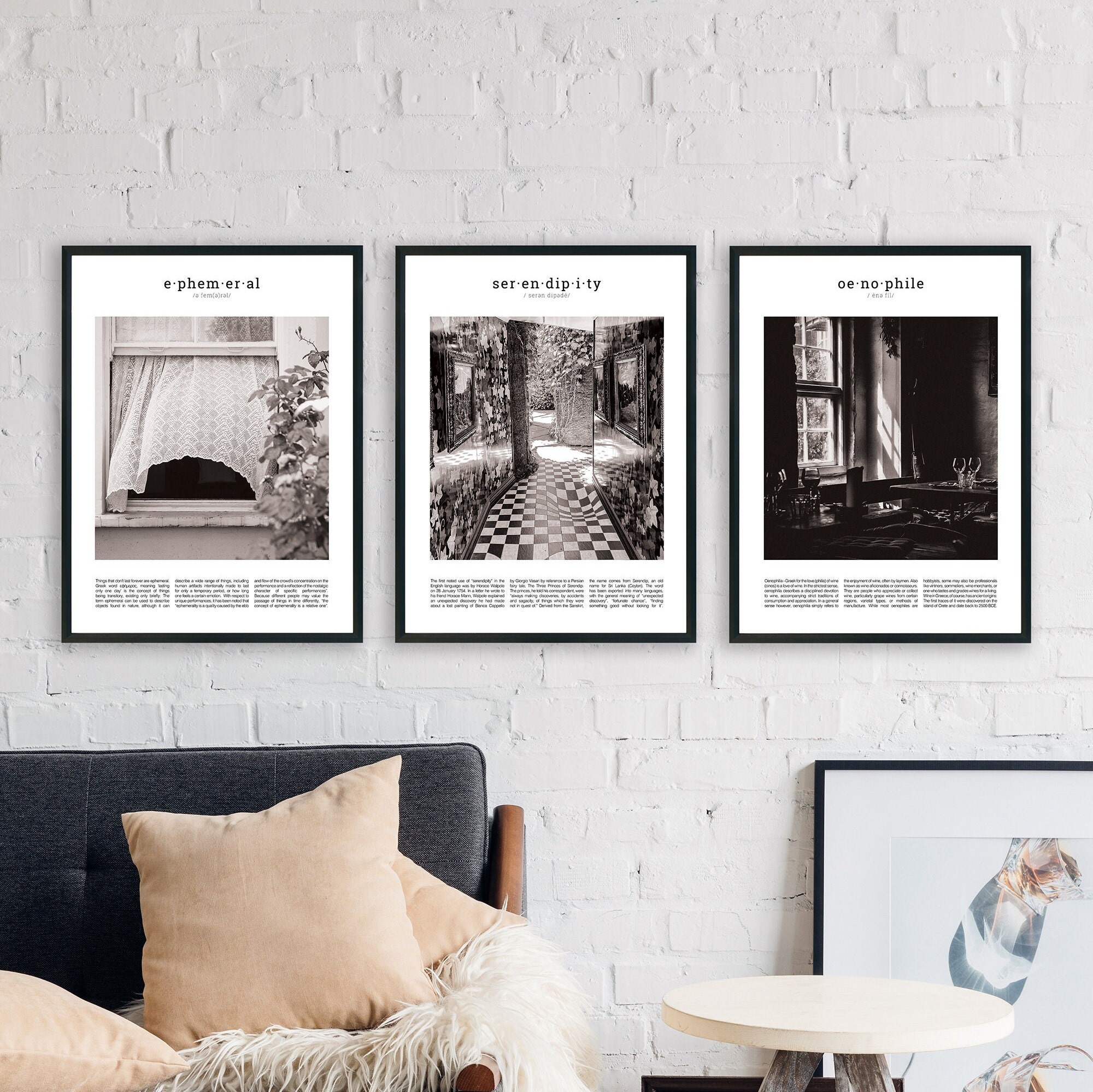 Oenophile *ART POEM SERIES* Digital Download Wordy Print Black and ...
