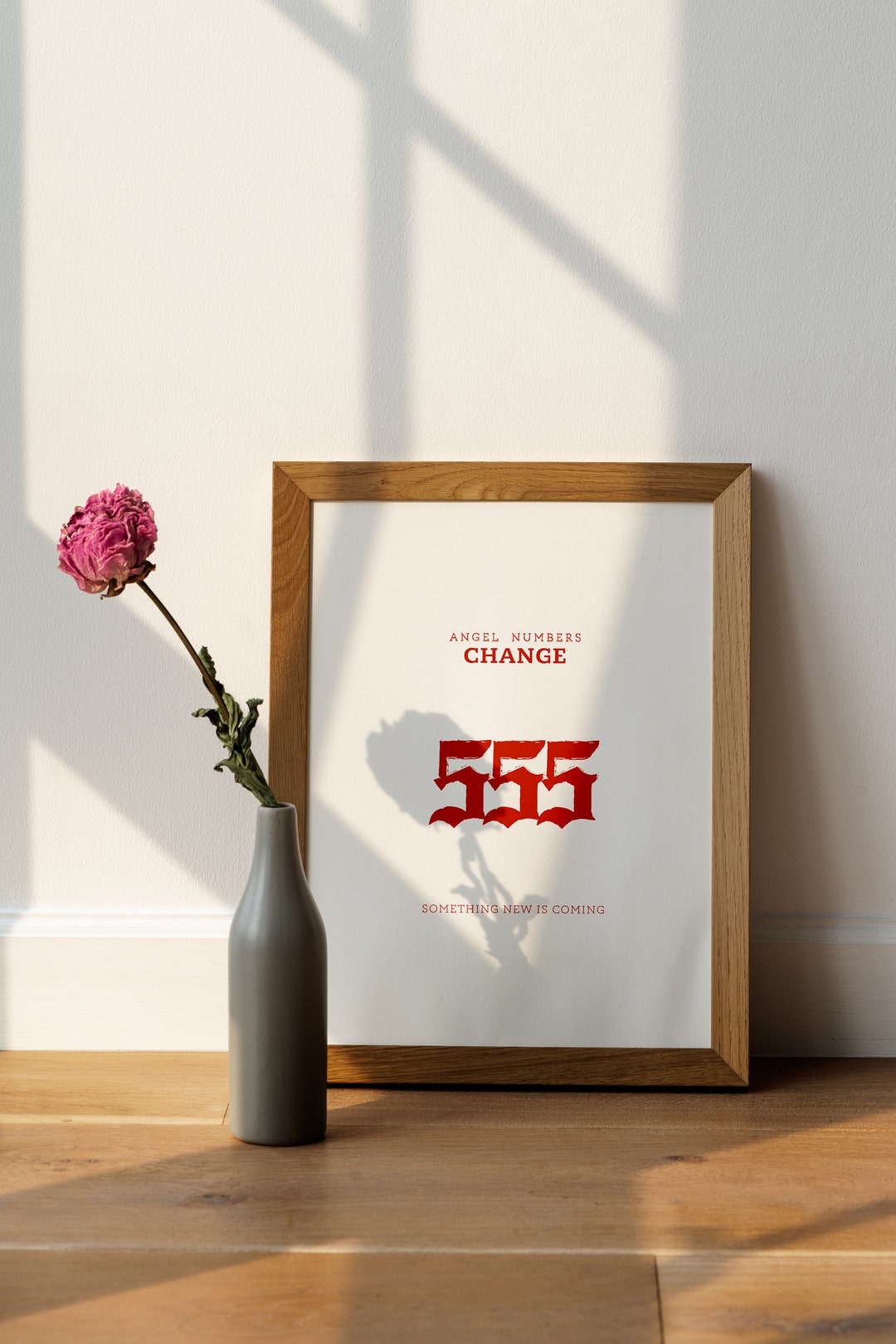 Angels and Angel Numbers Printable Wall Art "angels ALL Around" 555 ...