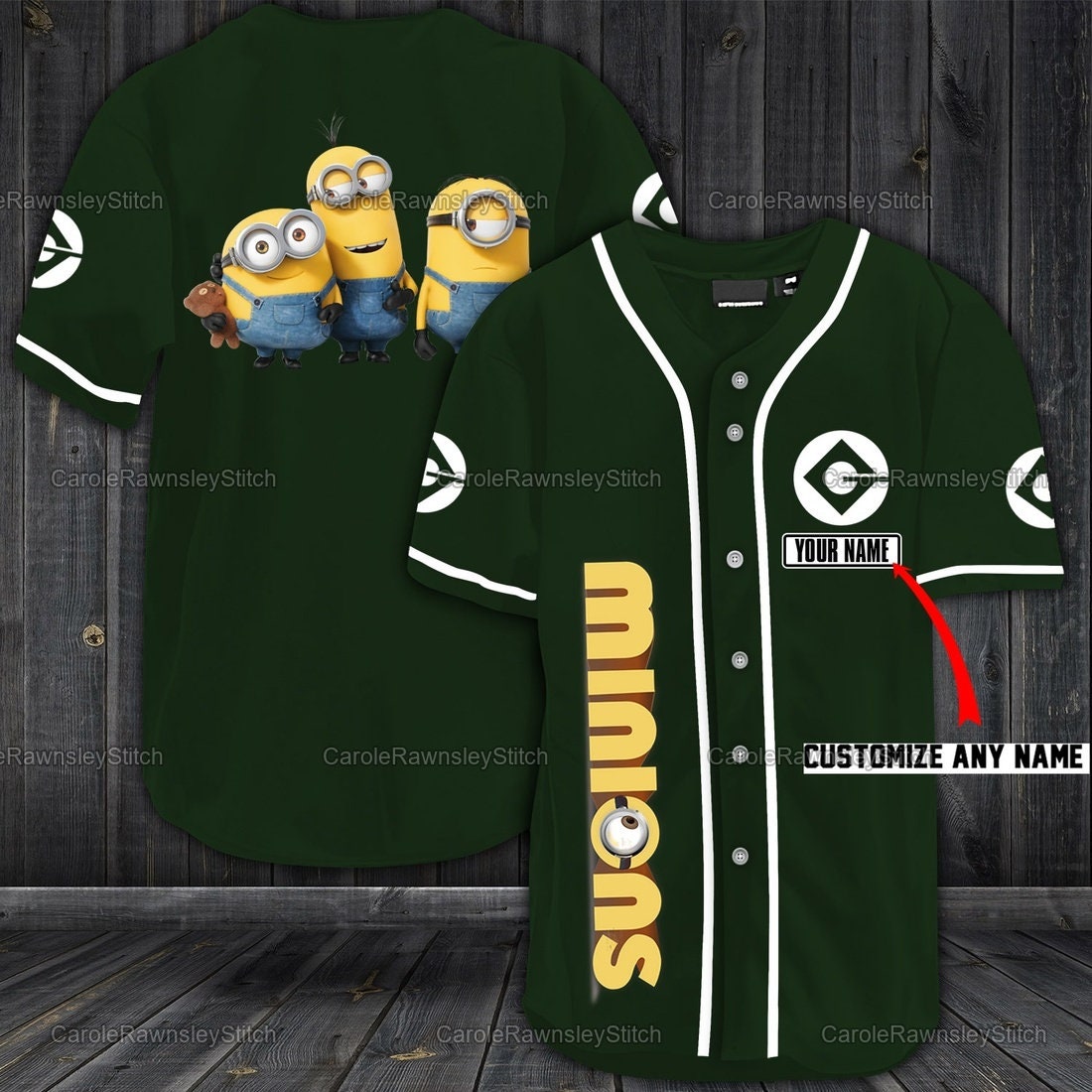 Minion Baseball Shirts Gifts Minion Despicable Me | Etsy