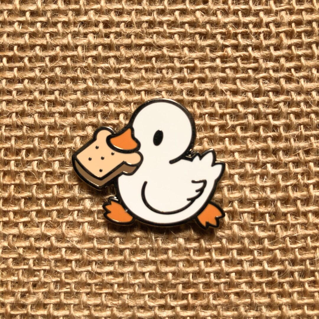 Hard Enamel Pin Duck - Etsy