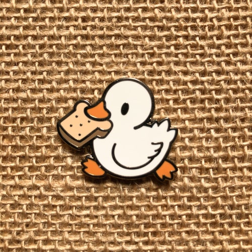 Duckie Adventure Hard Enamel Pin Cute Kawaii Pin Original - Etsy