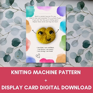 Circular Knitting Machine Pattern Pocket Hug for Student Gift From ...