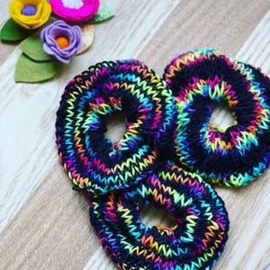 Circular Knitting Machine Pattern Scrunchies Beginner Friendly Visual ...