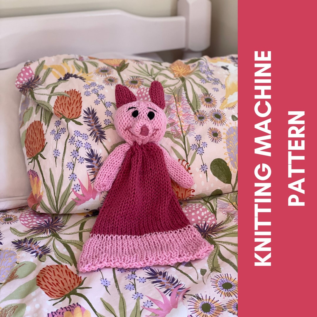 Circular Knitting Machine Pattern Piglet Comforter Beginner Friendly ...