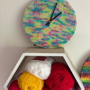 Circular Knitting Machine Pattern Clock Beginner Friendly Addi Kingsize ...