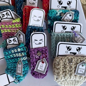 Crochet Pattern Holder for Inhaler Bag for Asthma Puffer Sling DIY Gift ...