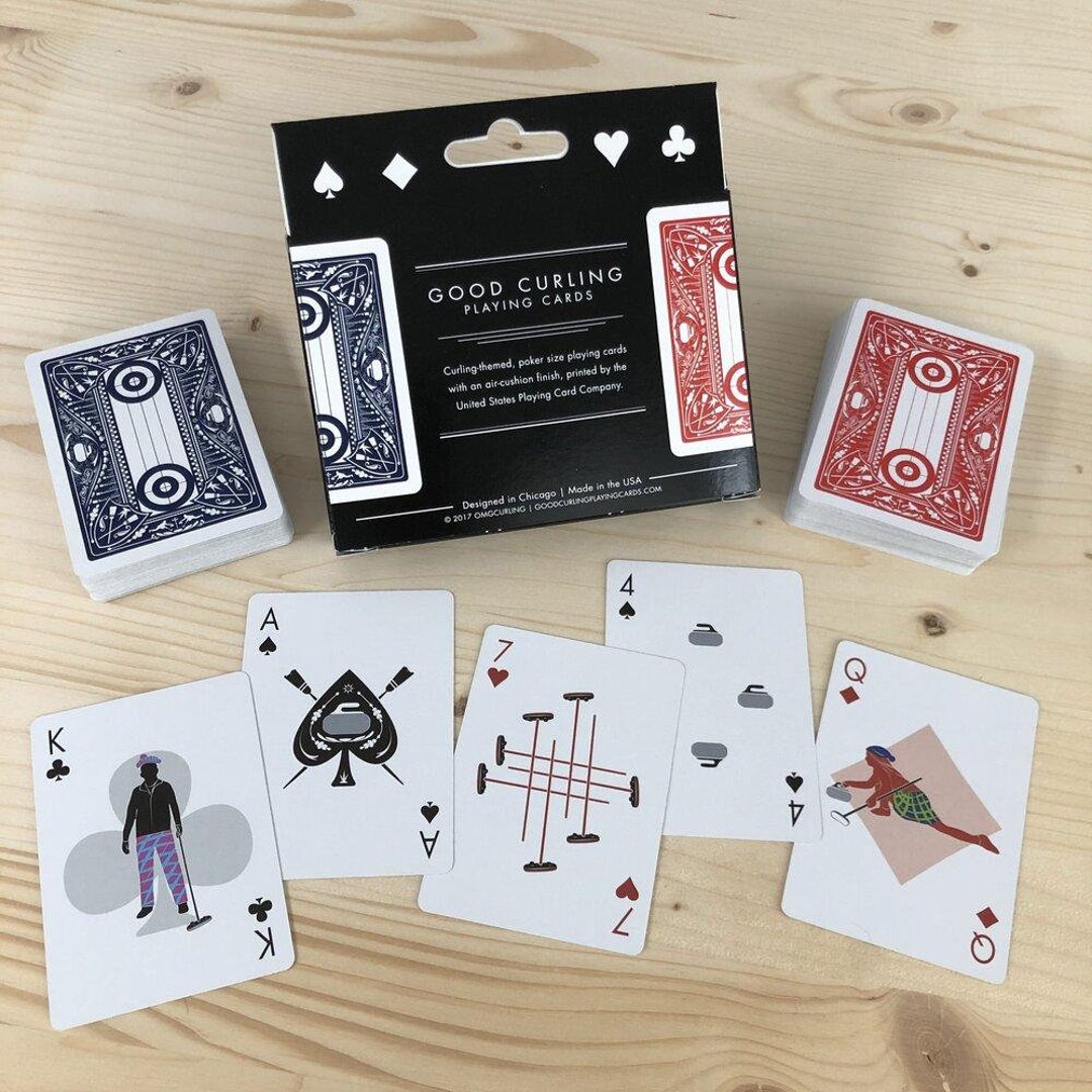 Good Curling Playing Cards - Etsy