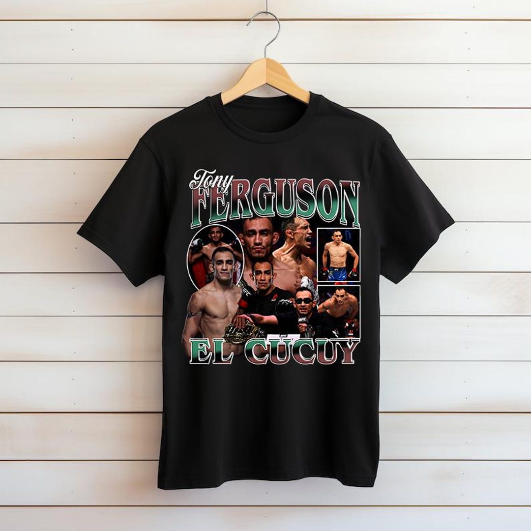 Vintage Style Tony Ferguson UFC Fighter Tee - Unleash Your Inner El ...