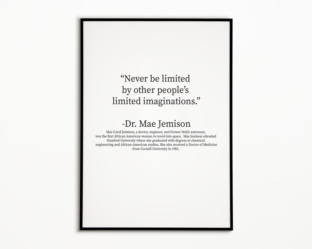 Mae Jemison - Etsy