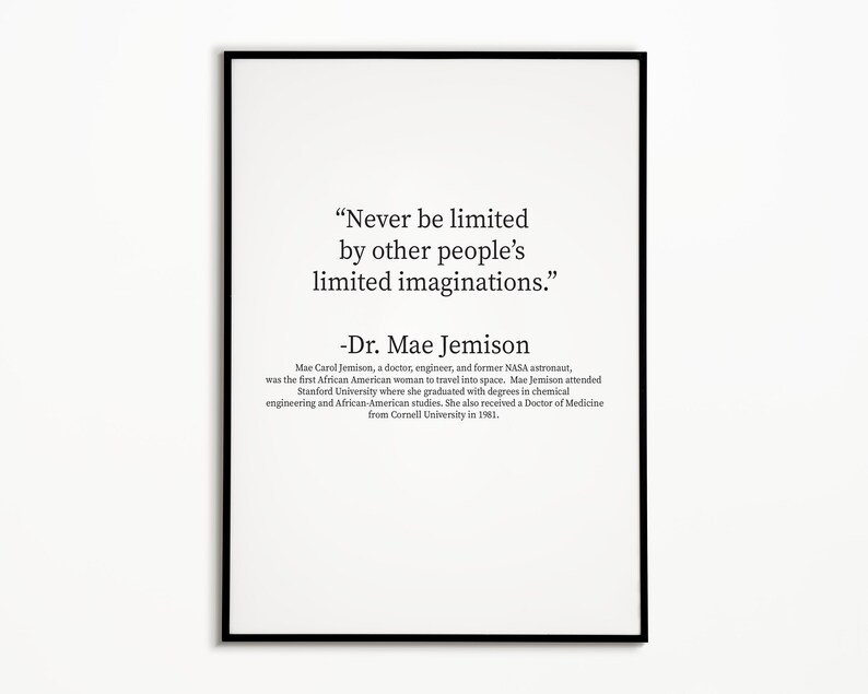 Mae Jemison - Etsy