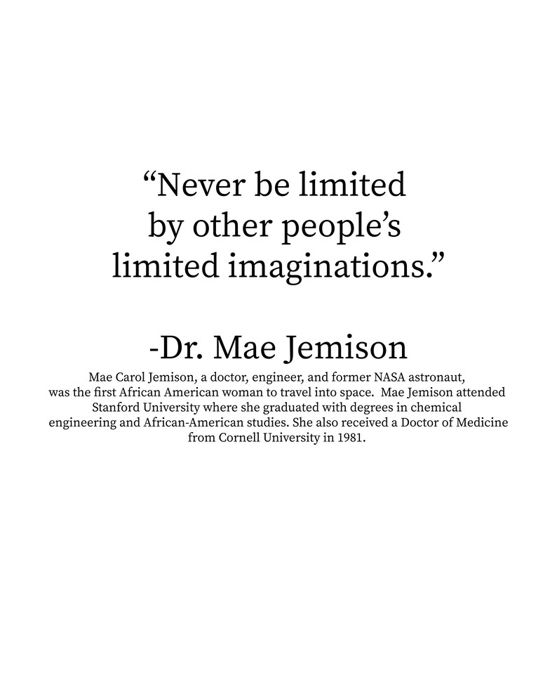Mae Jemison - Etsy
