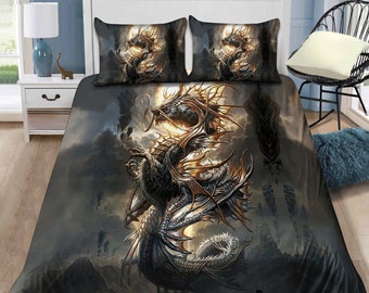 Dragon Bedding | Etsy