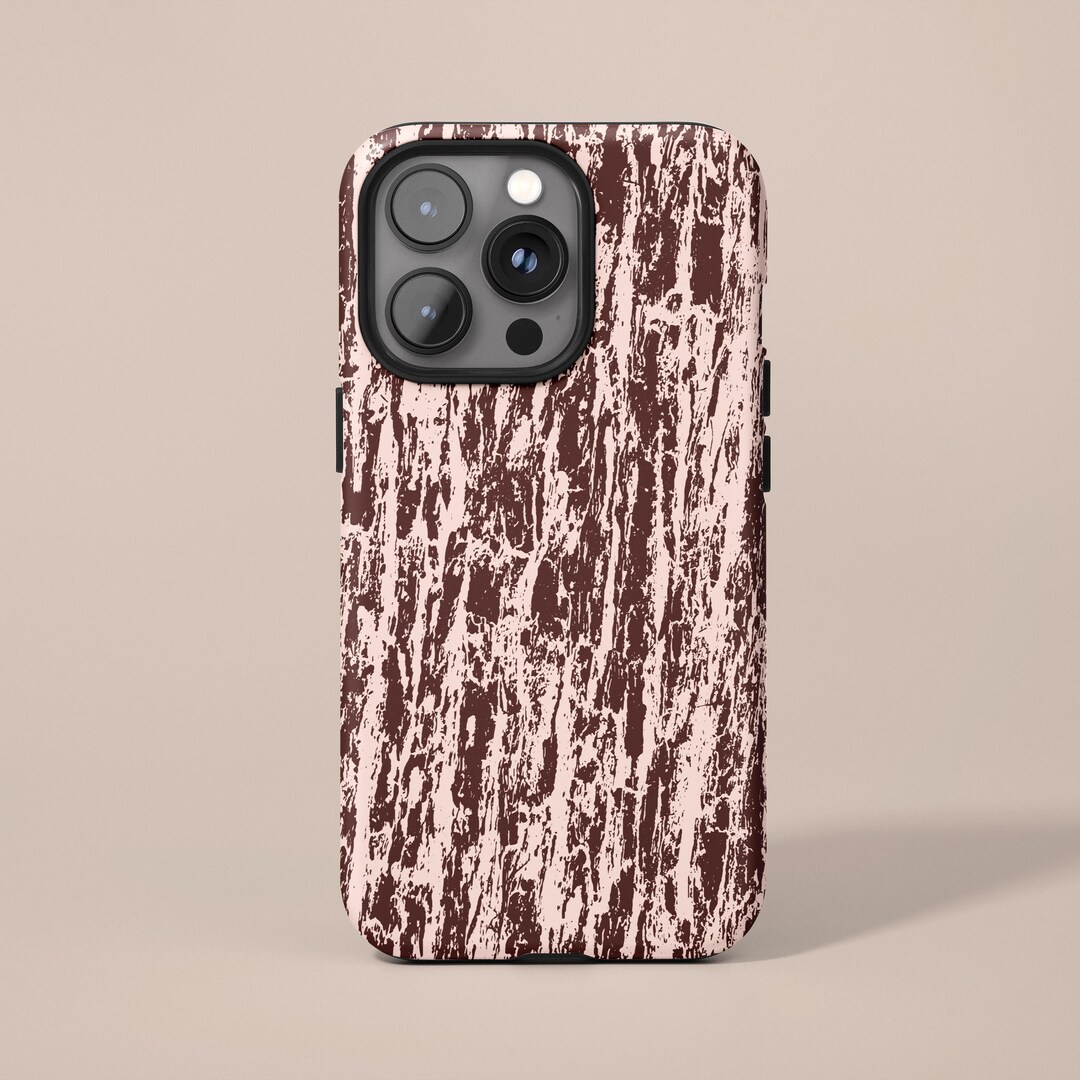 Tree Bark Nature Pattern iPhone 15 Case, iPhone 14 Case, iPhone 13 Case ...
