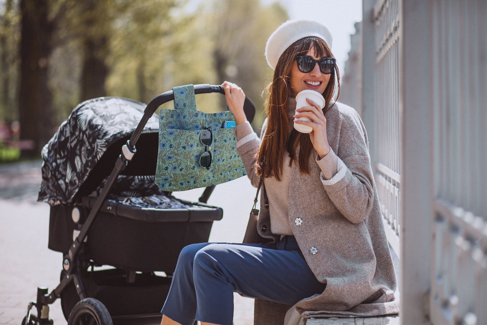 Designer Stroller Caddy / Mom Gift/ Best Mothers Day Gift/ | Etsy