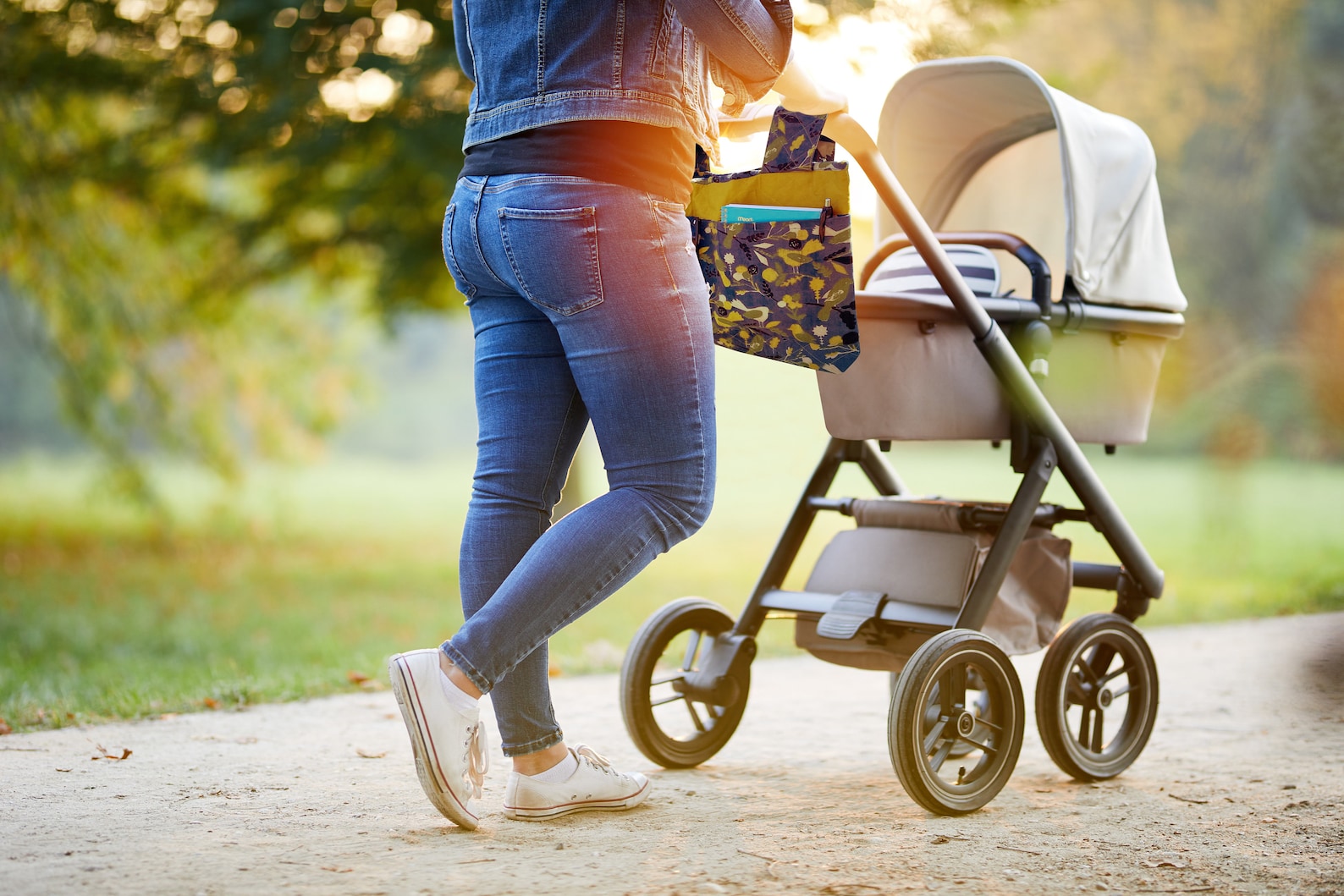 Designer Stroller Caddy New Mom Gift Mothers Day Gift Pram Accessory ...