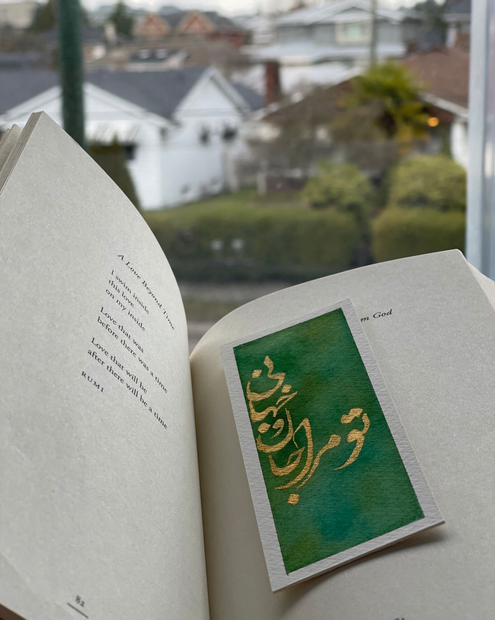 Persian Calligraphy Bookmark Optional Personalization - Etsy